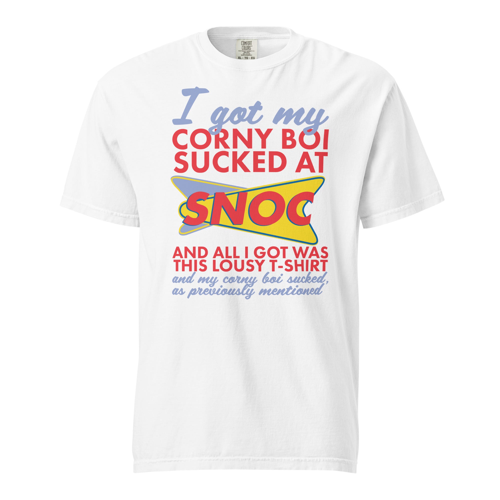 Corni Boi Sucked Tee – Drive Thru Creative